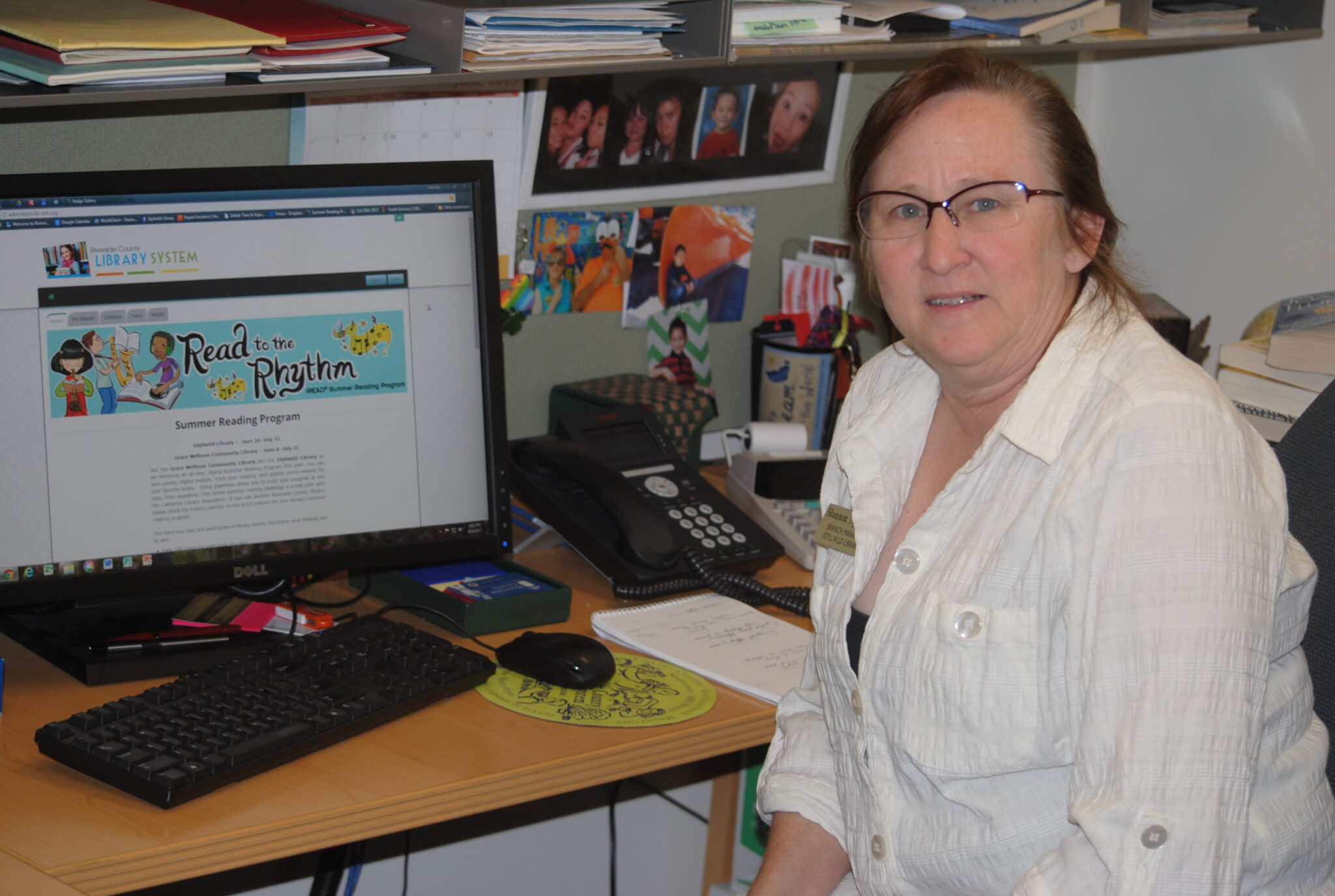 Local librarian moves up in system; goodbye, Shannon - Idyllwild Town Crier