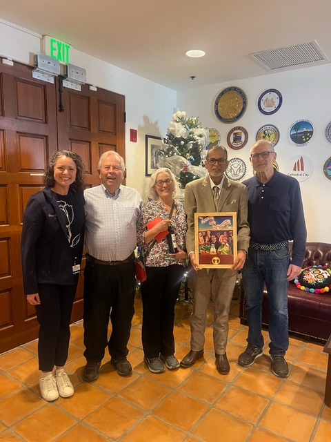 Mountain Community Mutual Aid volunteers meet and thank supervisor ...